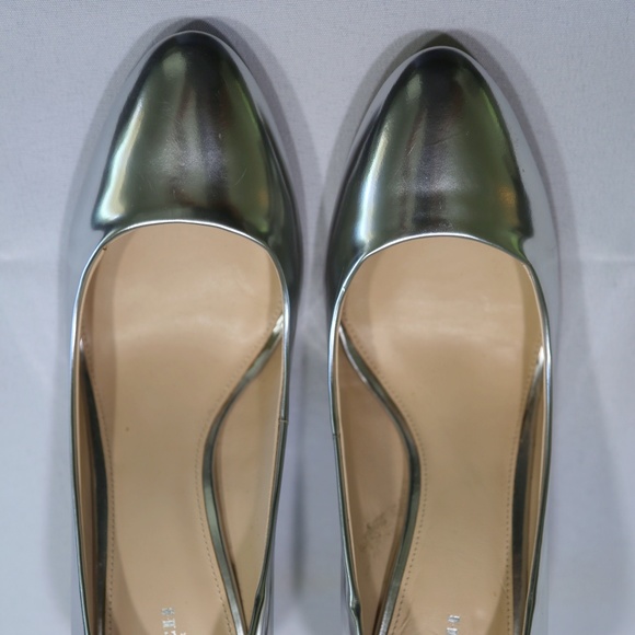 Coach | Shoes | Coach Silver High Heels | Poshmark